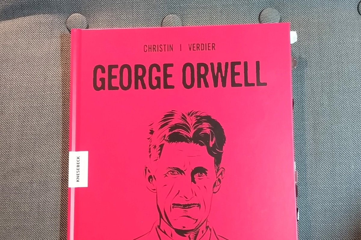 Comicbiografie: George Orwell von Christin und Verdier - Booknapping